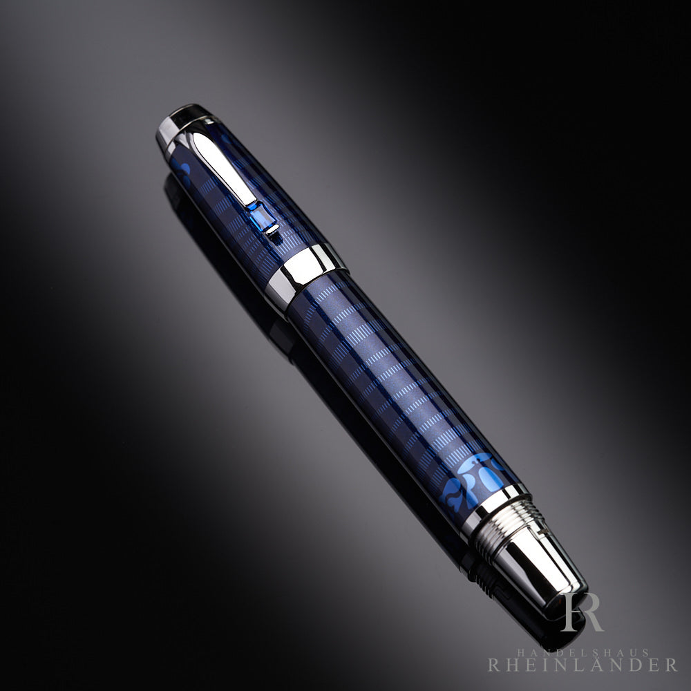 Montblanc Boheme Paso Doble Bleu Line Füllfederhalter Fountain Pen ID ...