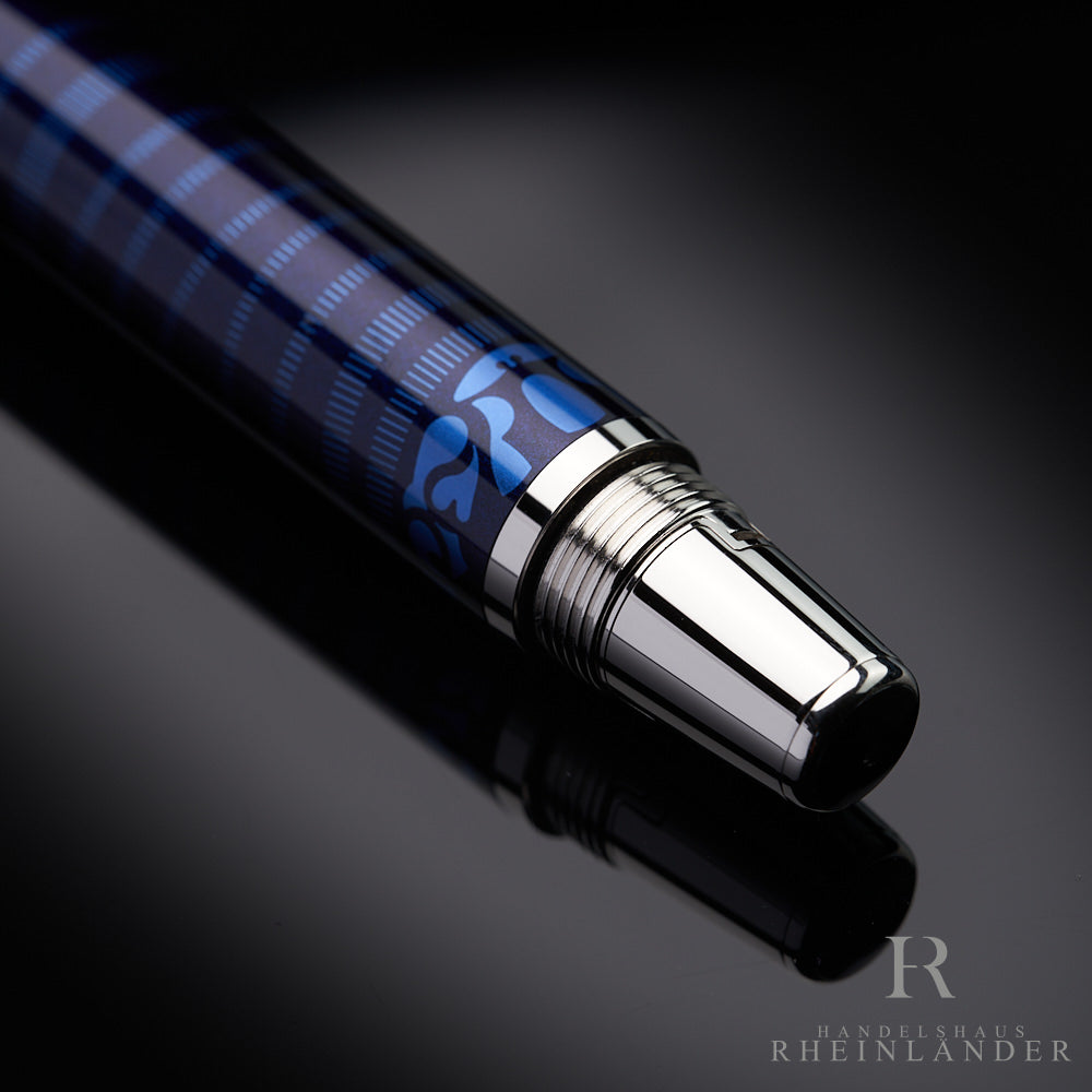 Montblanc Boheme Paso Doble Bleu Line Füllfederhalter Fountain Pen ID ...