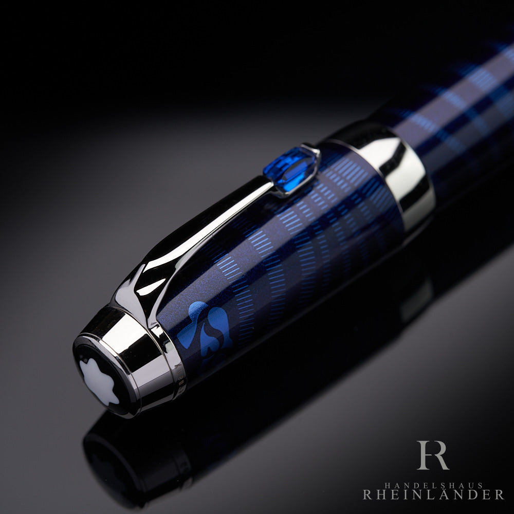 Montblanc Boheme Paso Doble Bleu Line Füllfederhalter Fountain Pen ID ...
