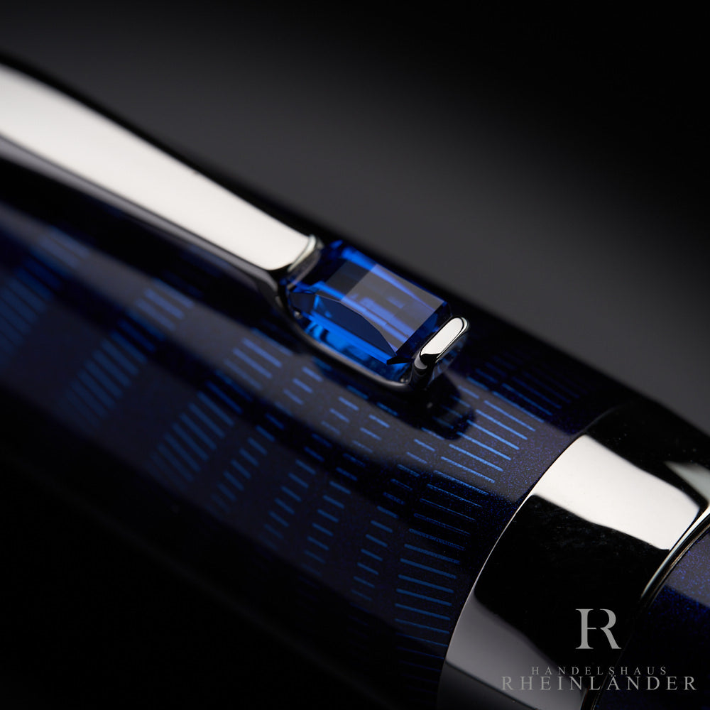 Montblanc Boheme Paso Doble Bleu Line Füllfederhalter Fountain Pen ID ...